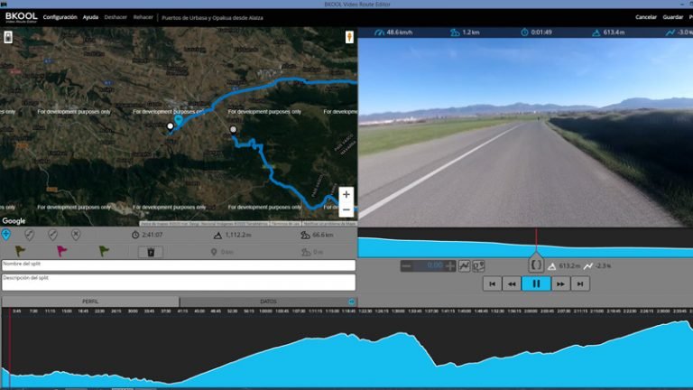 Cómo crear una Vídeo Ruta para Bkool - Pedales y Zapatillas