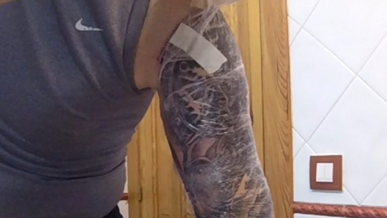 Fases del Curado de un Tatuaje - Pedales y Zapatillas
